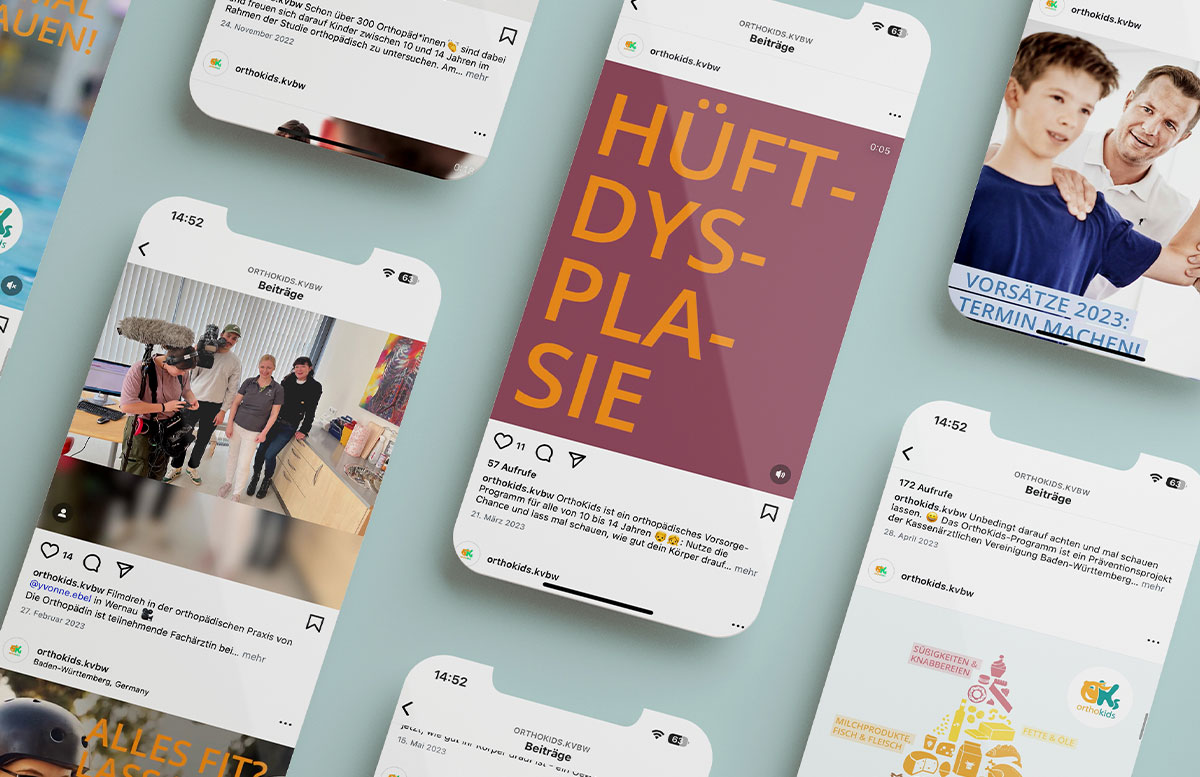 Crossmedia-Kampagne Orthokids – regelmann